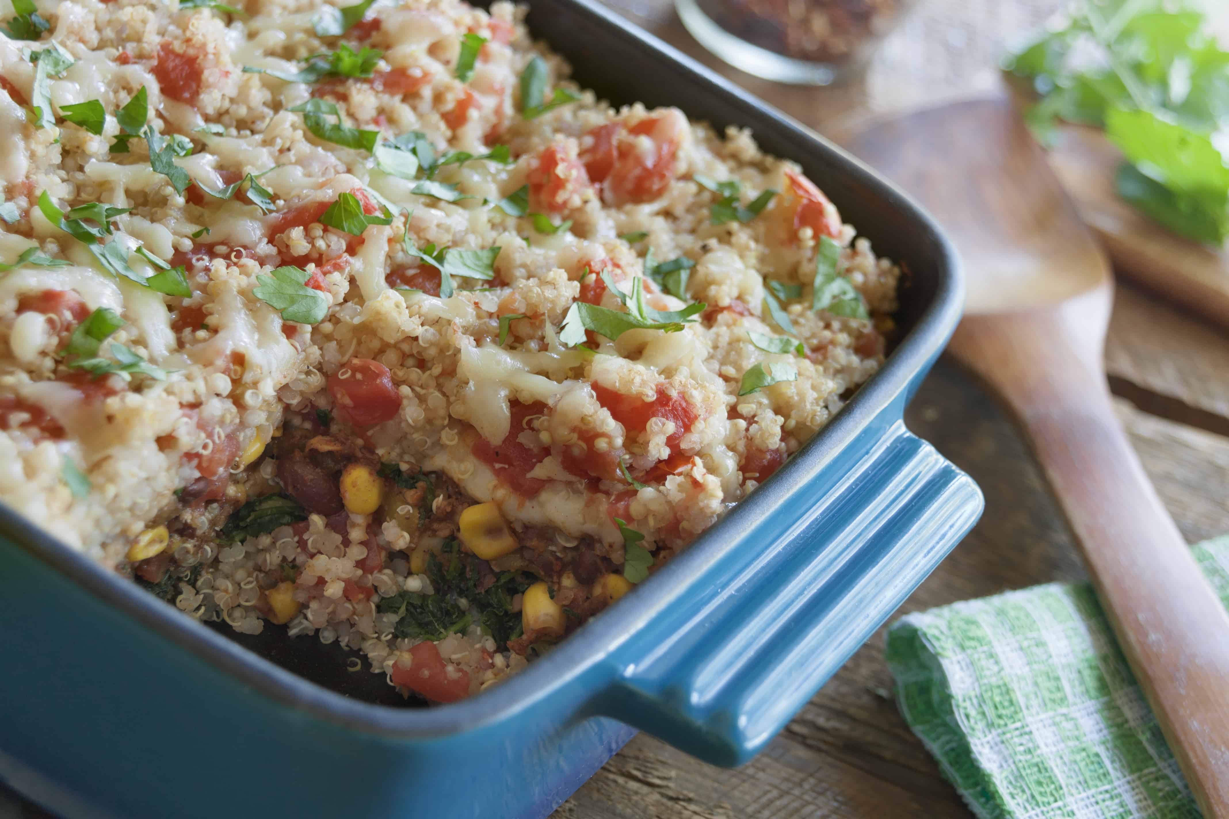 Mexican Quinoa Bake - Guiding Stars